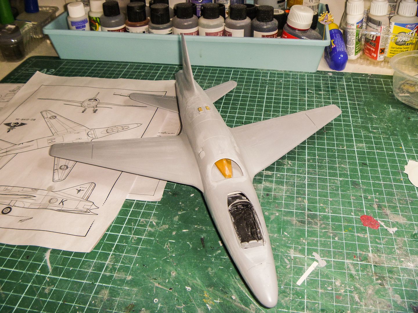 1/48 Fonderie Miniatures SE 2415 Grognard - Work in Progress - Aircraft ...