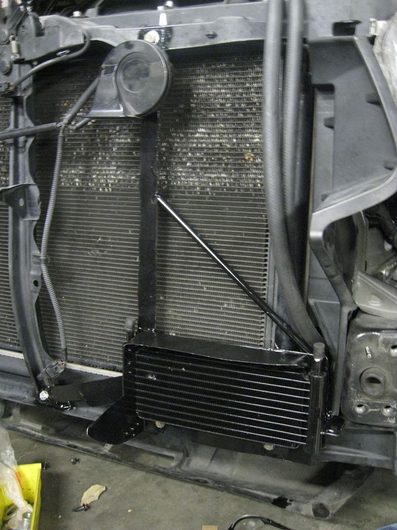 Transmission cooler install | Toyota Forum